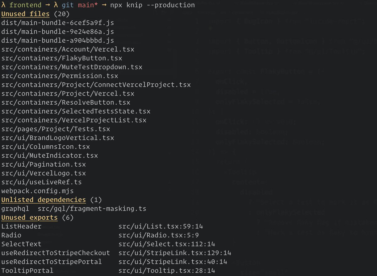 Declutter Your Javascript And Typescript Projects Knip