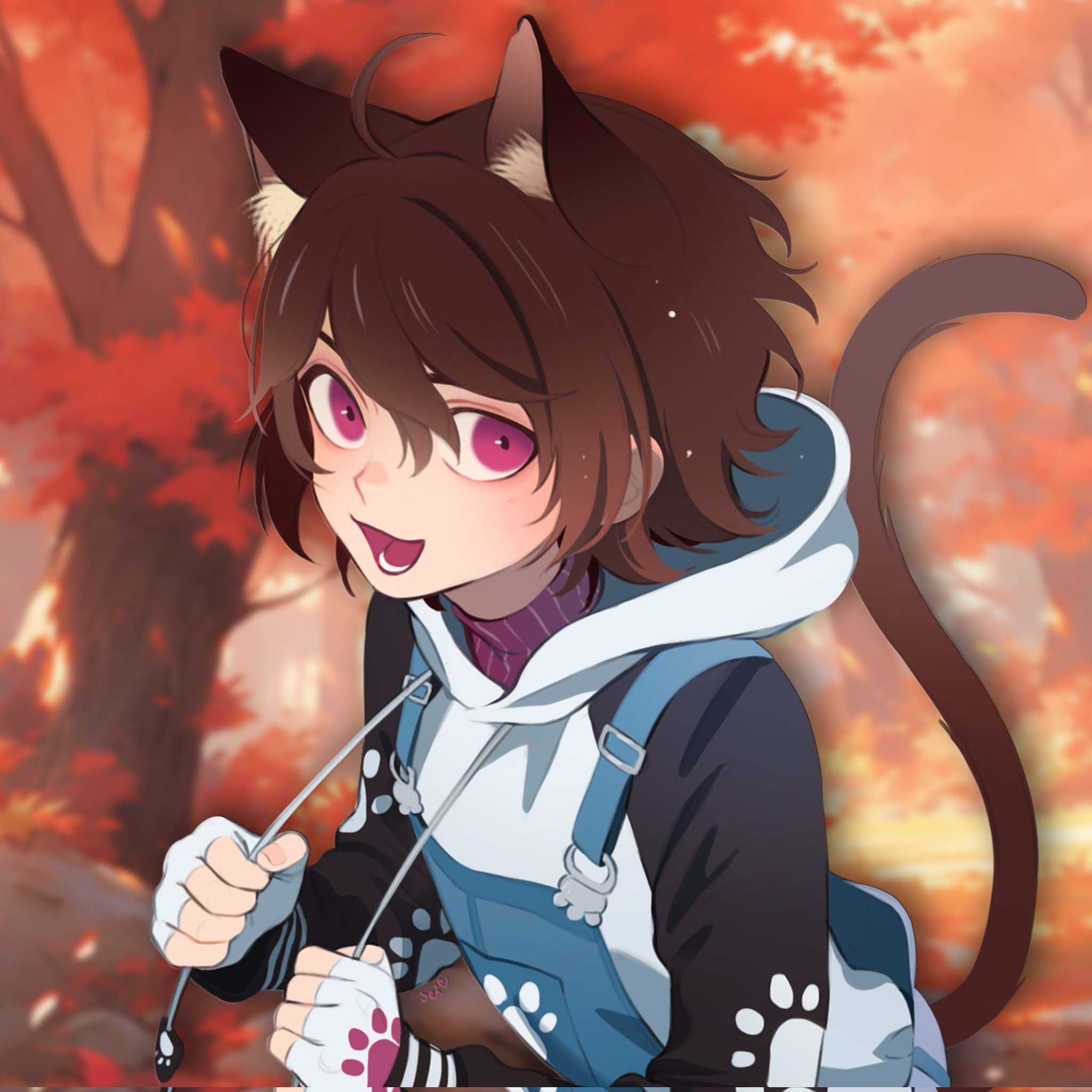 Bonn Anime Chibi Neko Exploring Sprunki: A Gift For Jenni And Bubblez