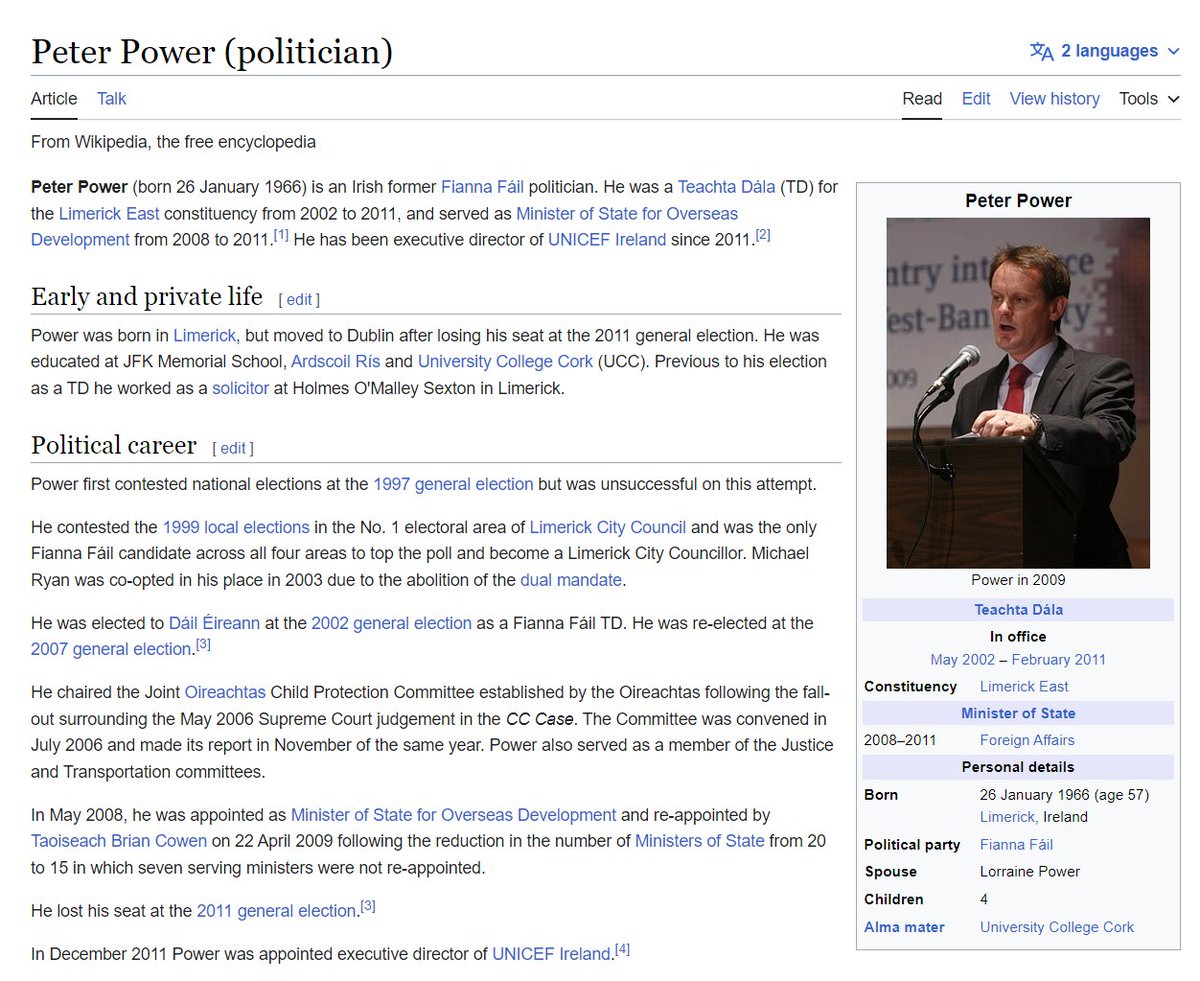 @artisbrutal2021 Peter Power, Irish former Fianna Fáil politician. A TD ...