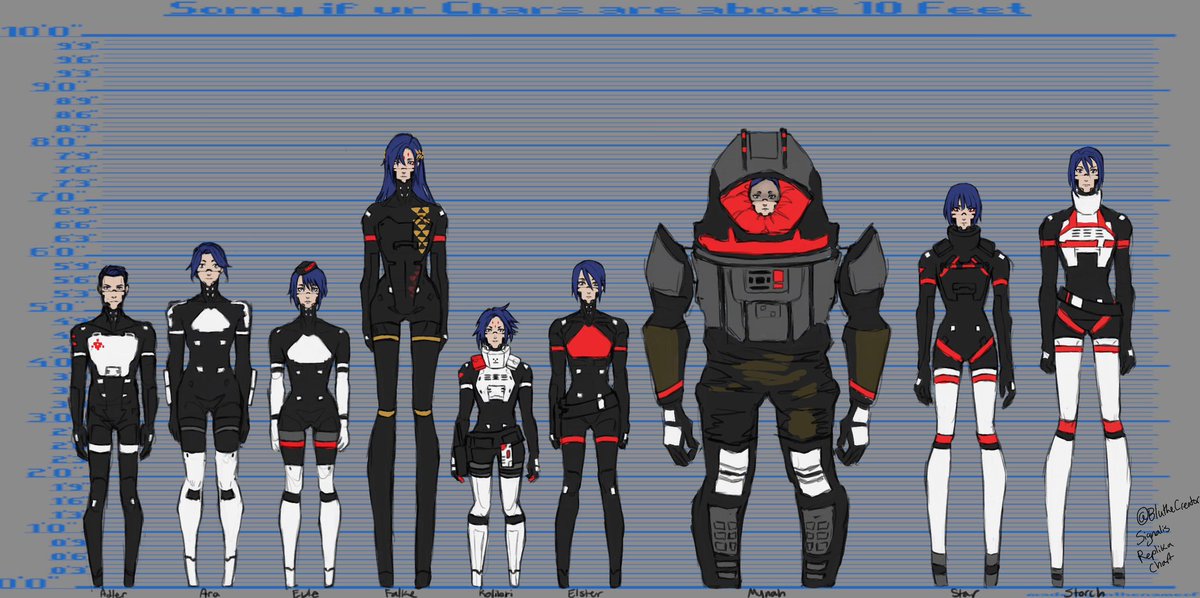 I drew some Signalis things recently, my friend introduced me to the ...