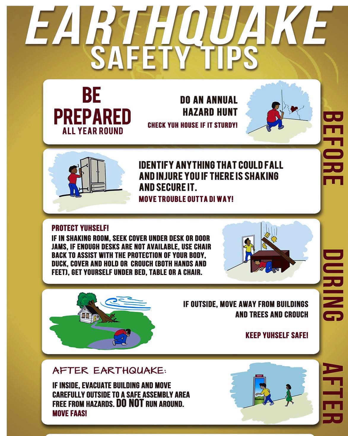 Earthquake Safety Tips In School Stay Safe And Be Prepared: A