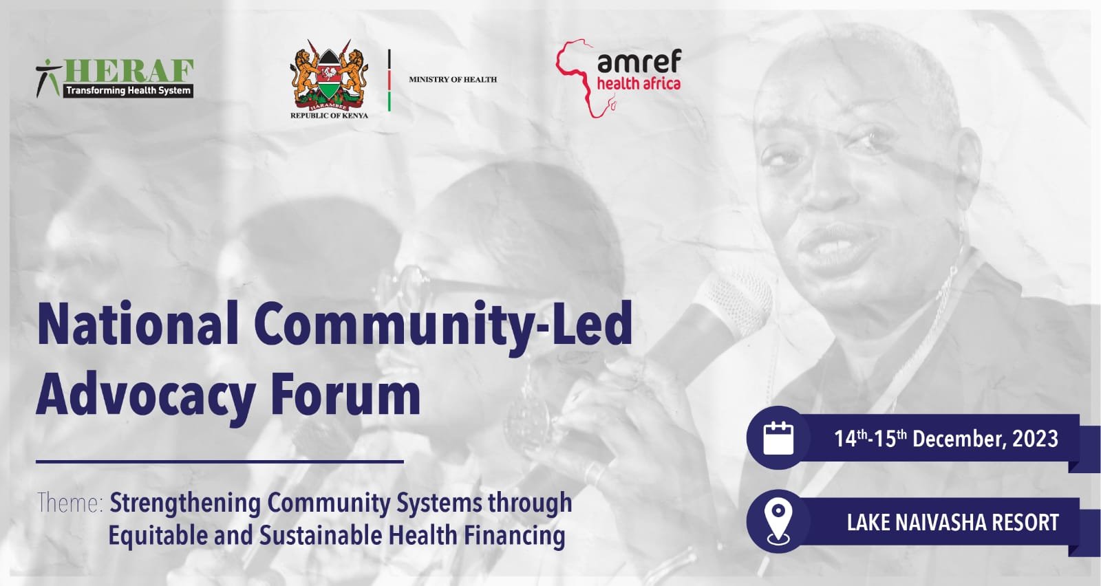 Amref Kenya Logo Global Water Challenge And AMREF Health Africa Launch