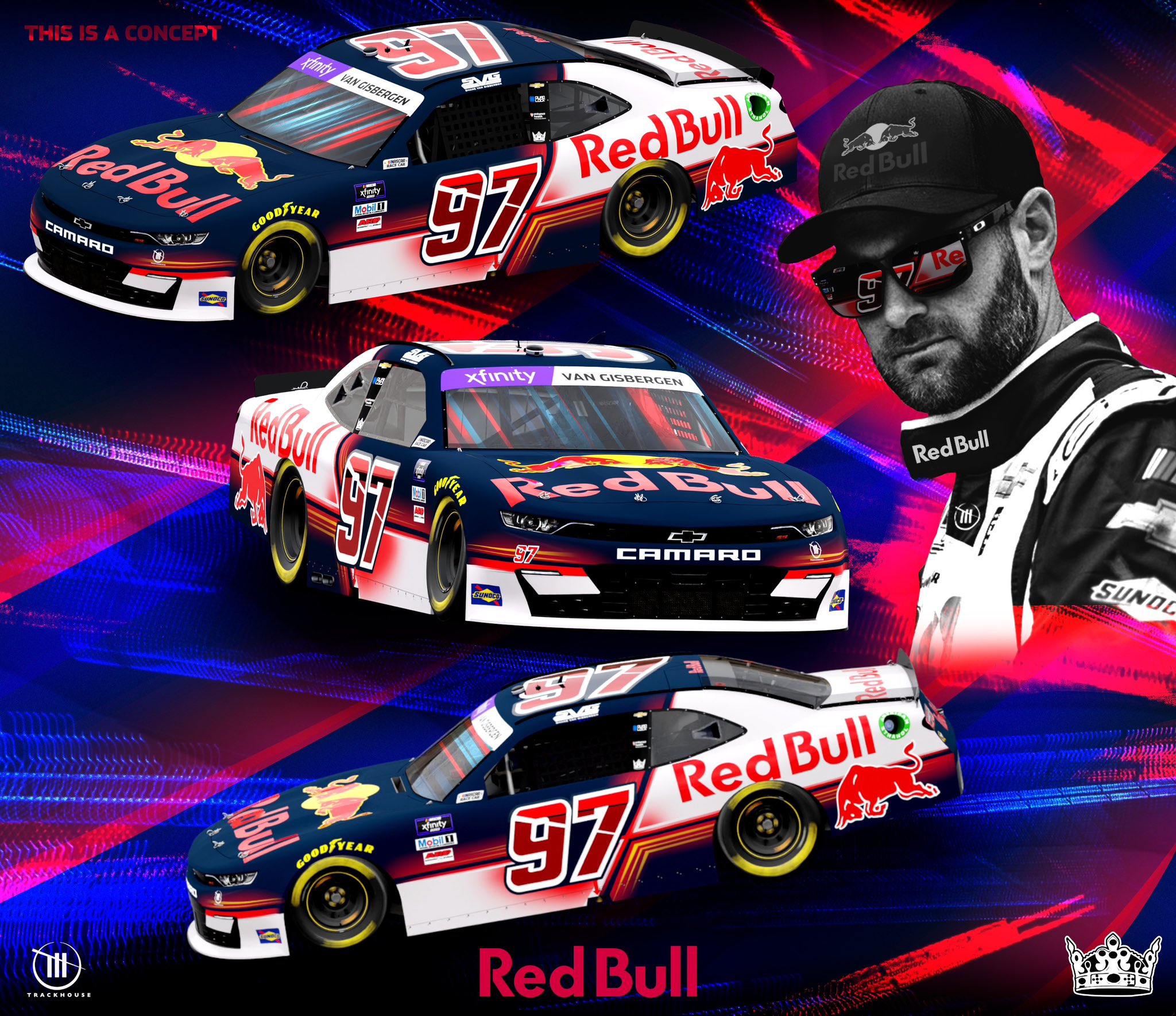 Red Bull Nascar Jarrett Leu Designs On X: "I Know We're All Missing