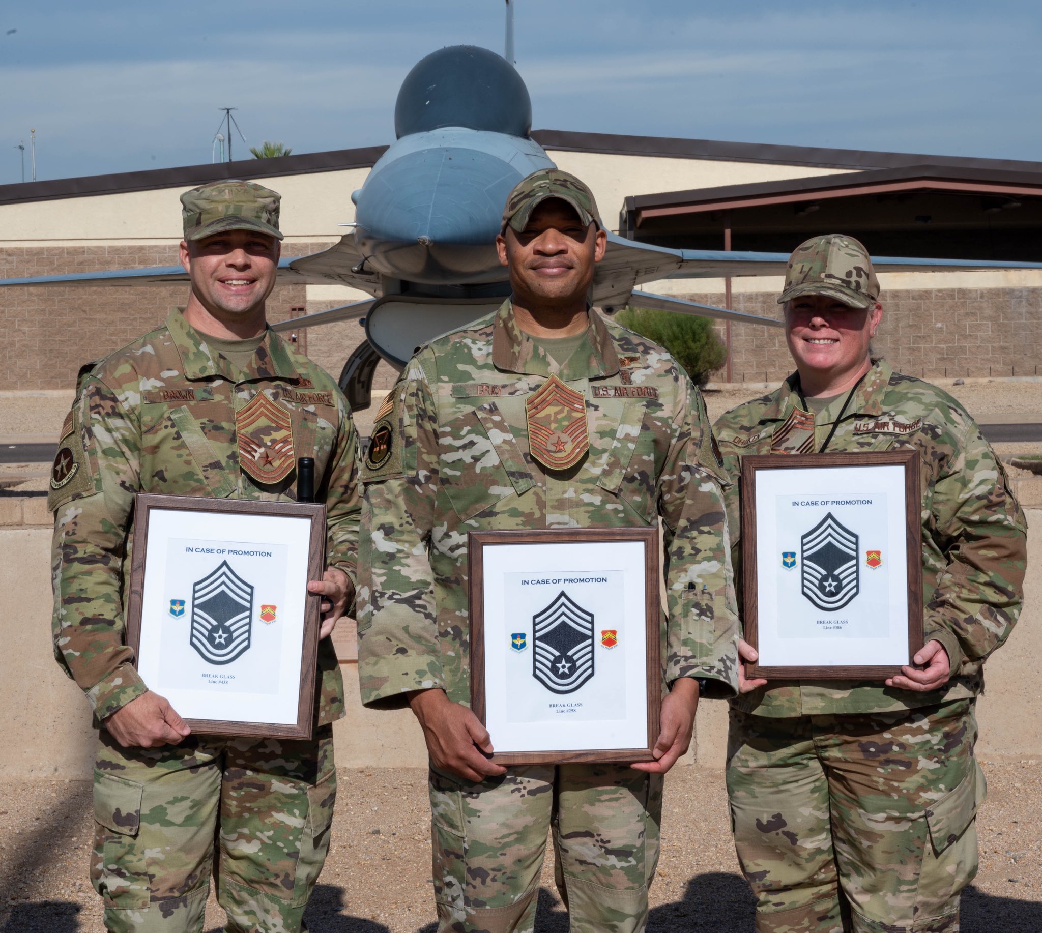 Air Force Senior Master Sergeant Promotion