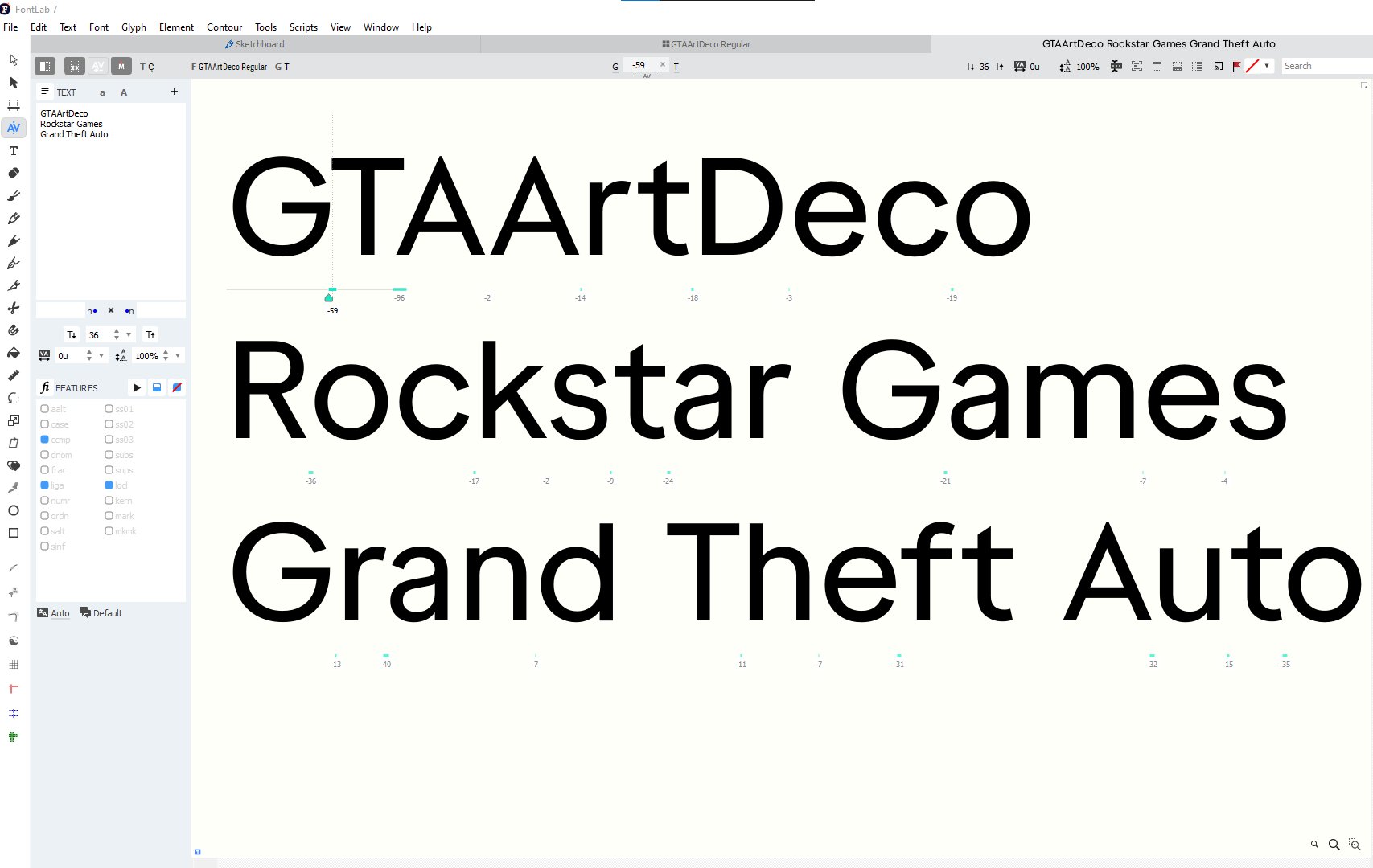 Rock Star Font