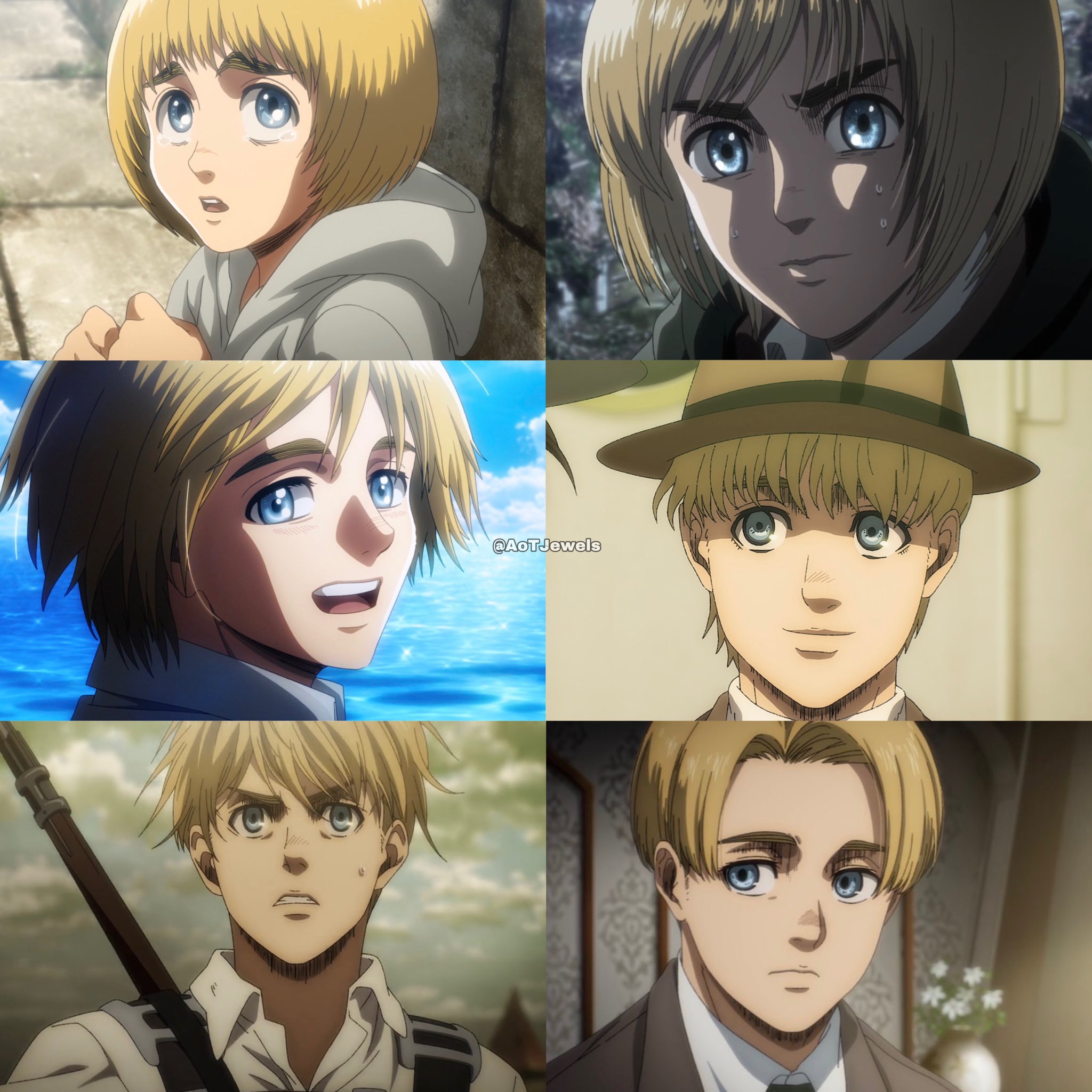 Armin Arlert Face