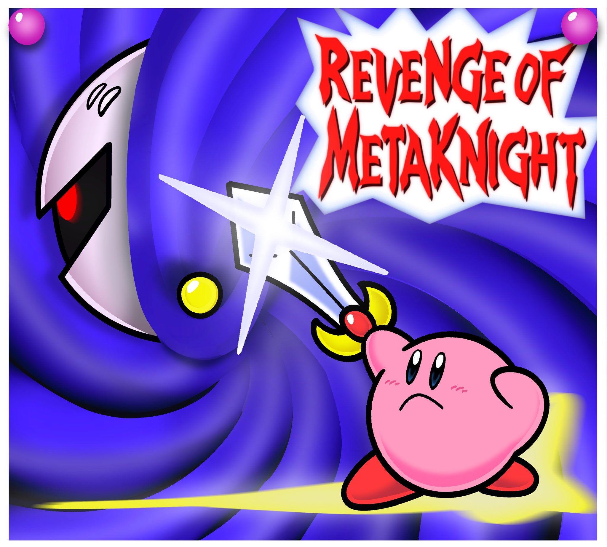 Meta Knight Logo Star Allies Dark Meta Knight (Two Scars) [Kirby's