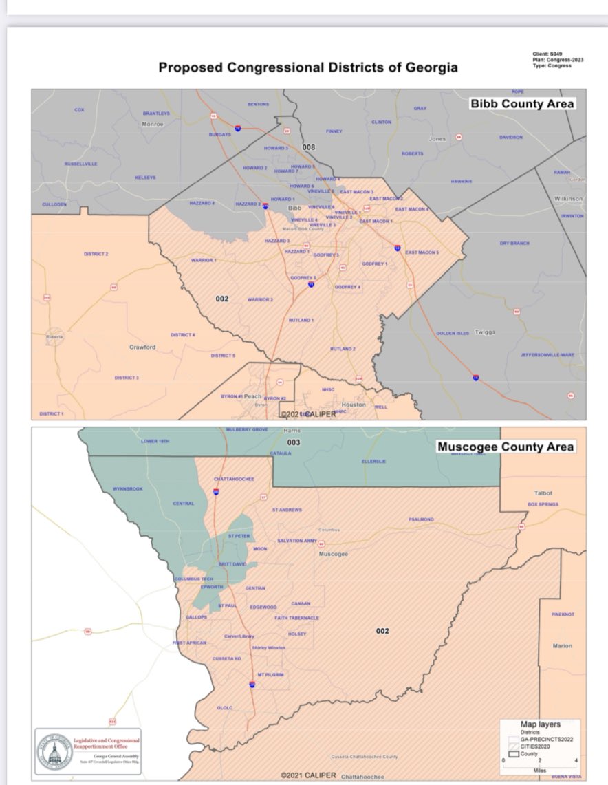 Atlanta Georgia School Districts Map Capital Improvements / Crossroads