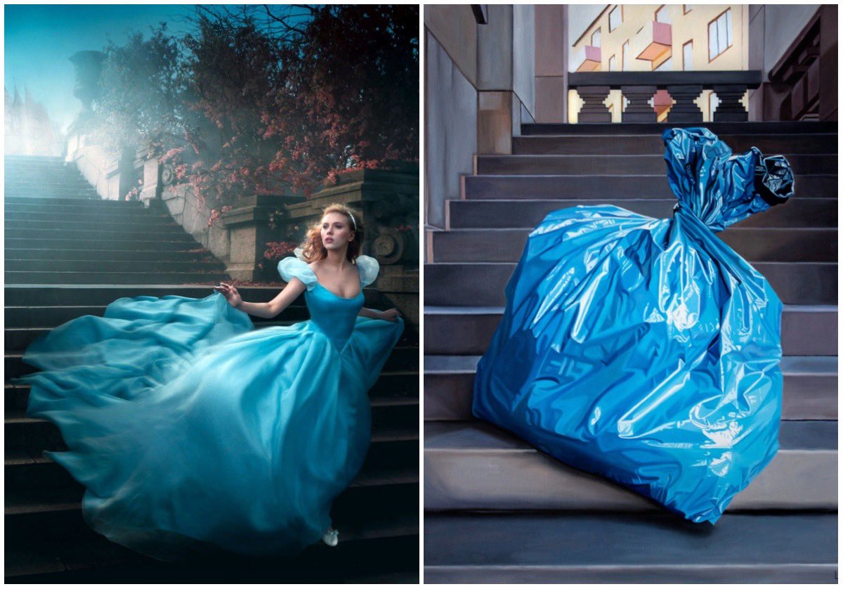 Scarlett Johansson As Cinderella By Annie Leibovitz