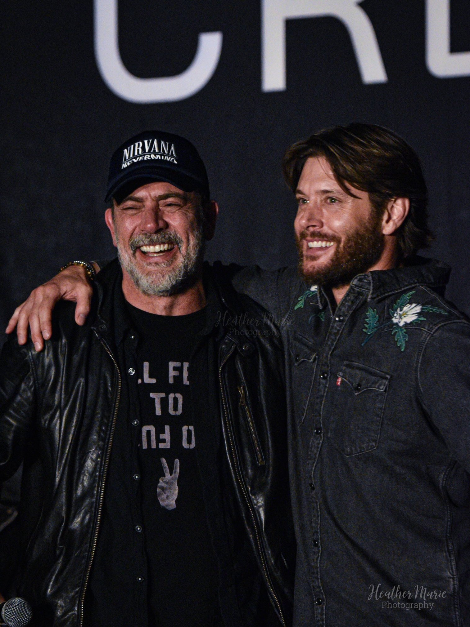 Jeffrey Dean Morgan And Jensen Ackles