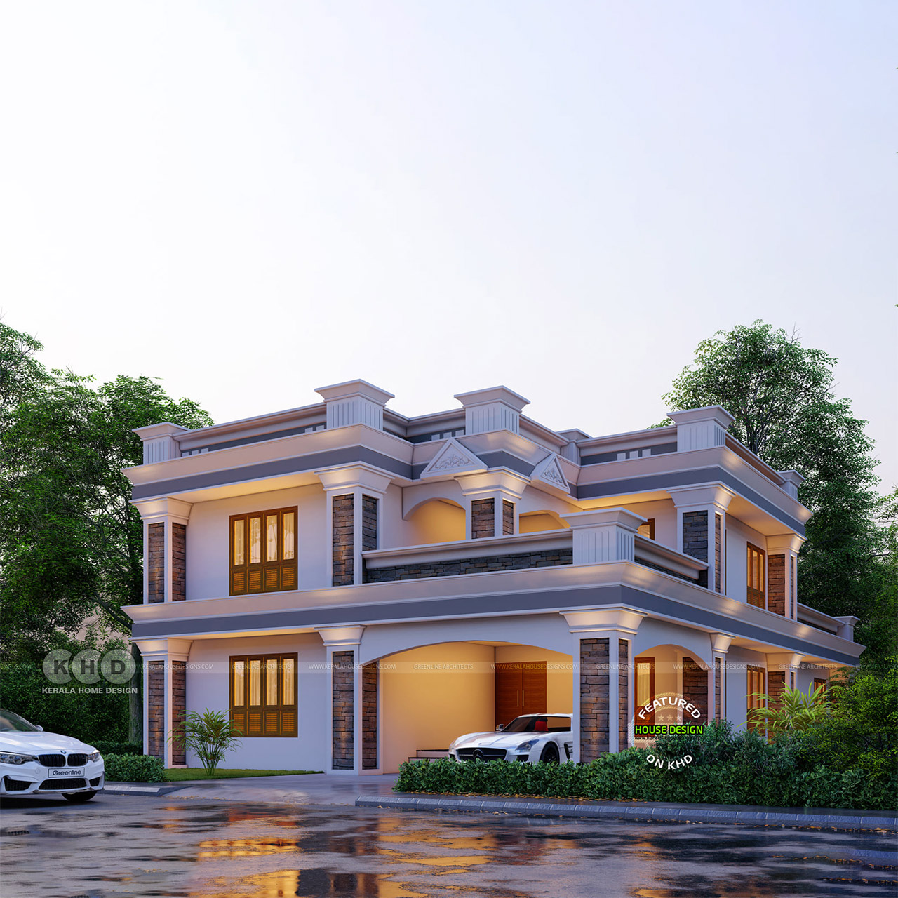 Colonial Style Houses Kerala