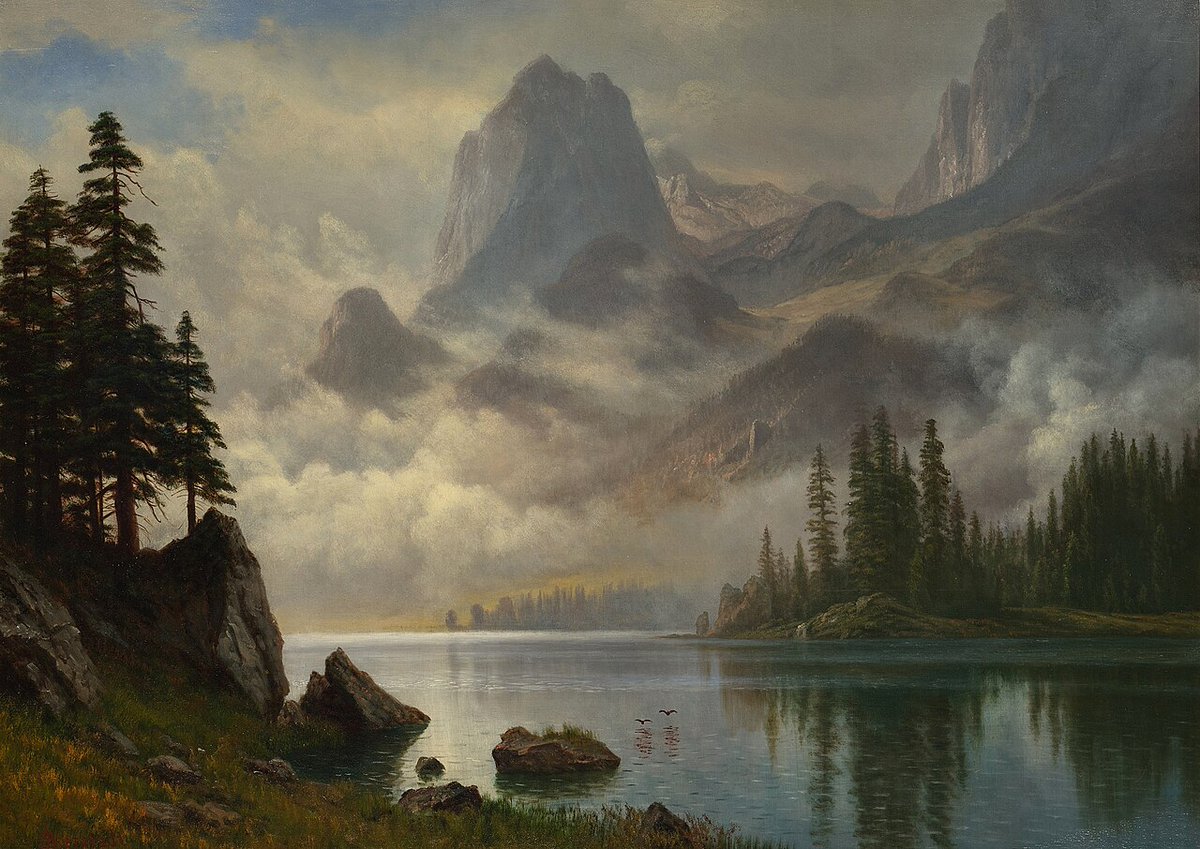A brief introduction to Albert Bierstadt, one of the greatest landscape ...