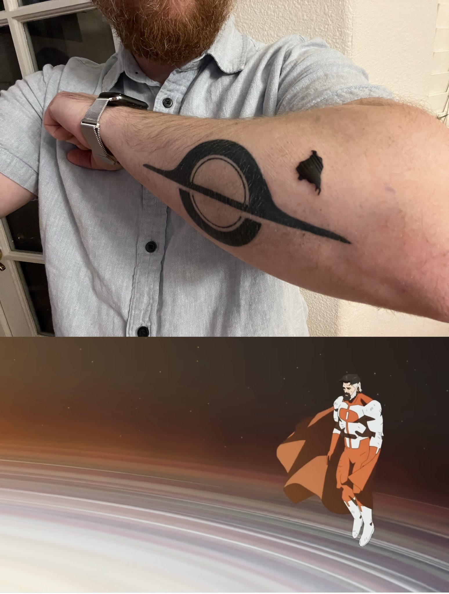 Invincible tattoo - Bronctattooaus.com