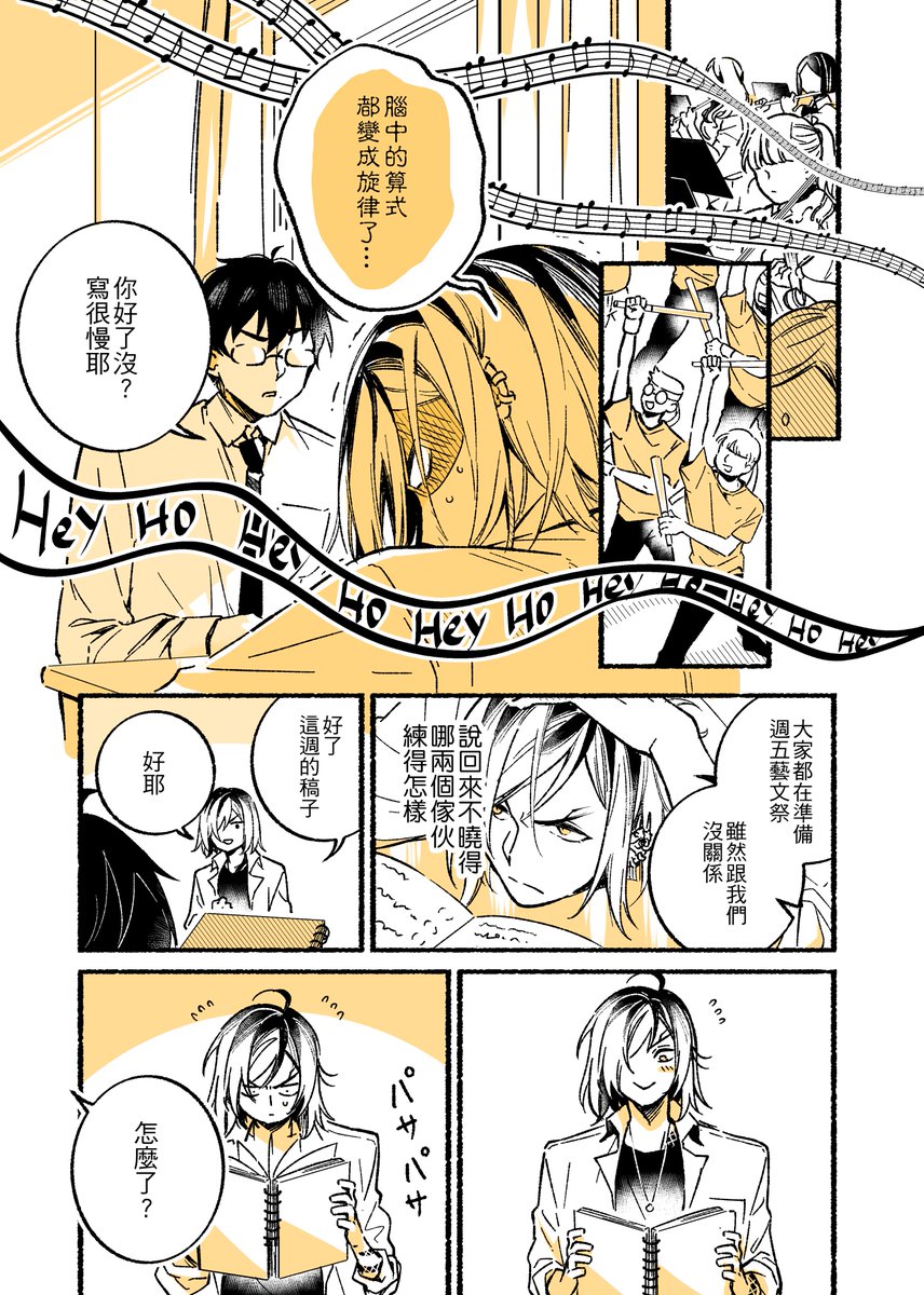 原創BL #轉推感謝 放課後2人同人社 14 欠訓練😡 CxC好讀版|」MDモンキー🙈稿中の漫画