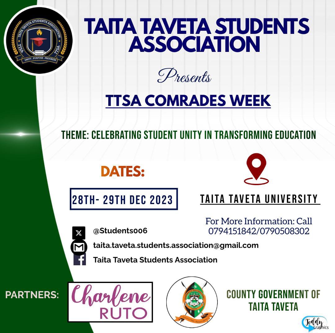 TTSA week is here for all students from Taita Taveta County ...