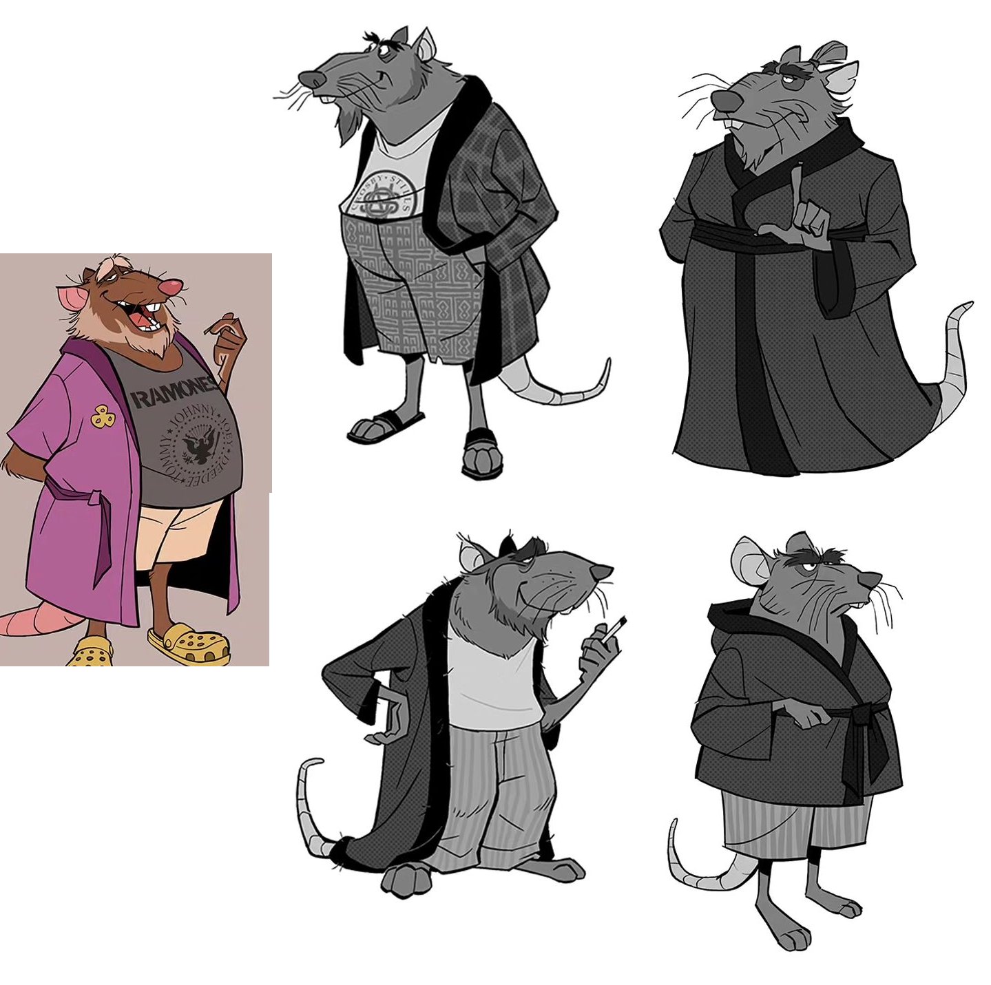 Tmnt 2024 Concept Art Splinter Master Splinter: Better As A Mutated