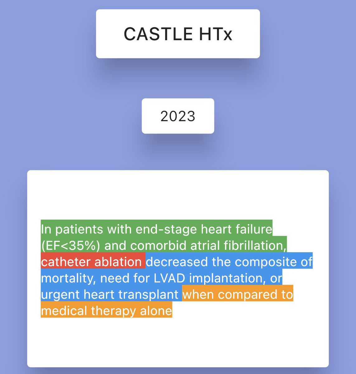 2023 PRACTICE-CHANGING CLINICAL TRIALS #recap ~~ a thread 🧵 ~~ 👇 ...
