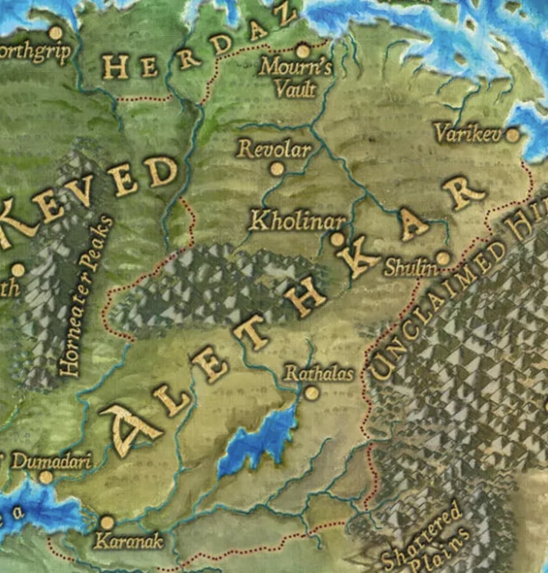 Alethkar Map