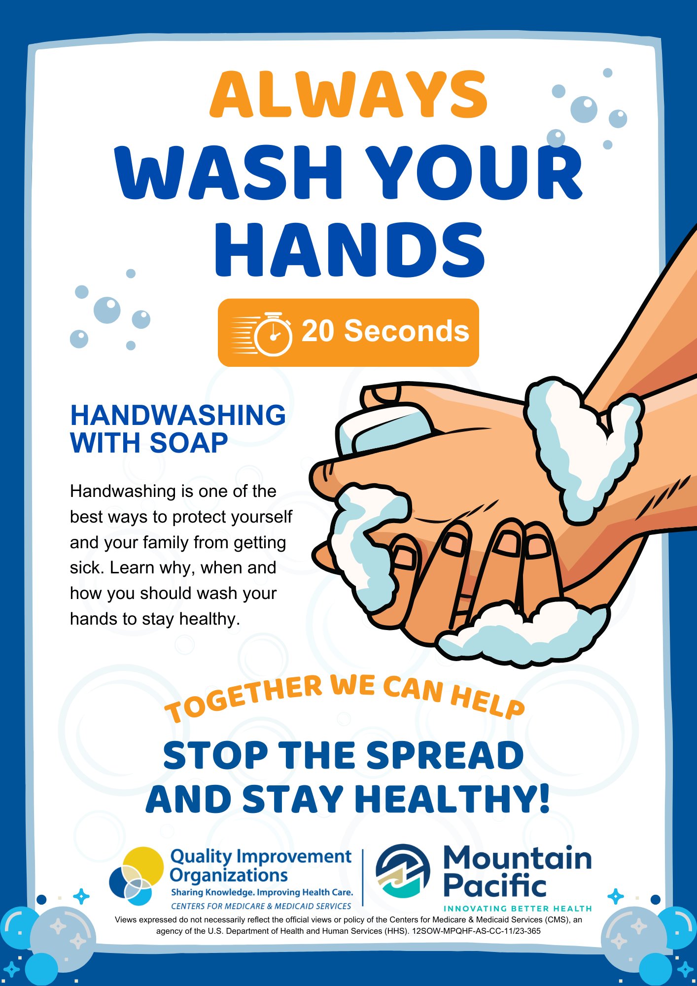 Cdc Hand Washing Flyer Observance Stresses Importance Of Hand Hygiene,