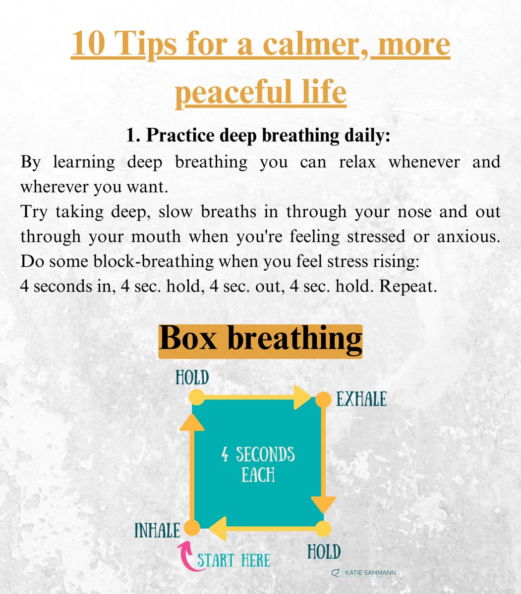10 Tips For a Calmer, More Peaceful Life: - المسلسل من David Hip | Here ...