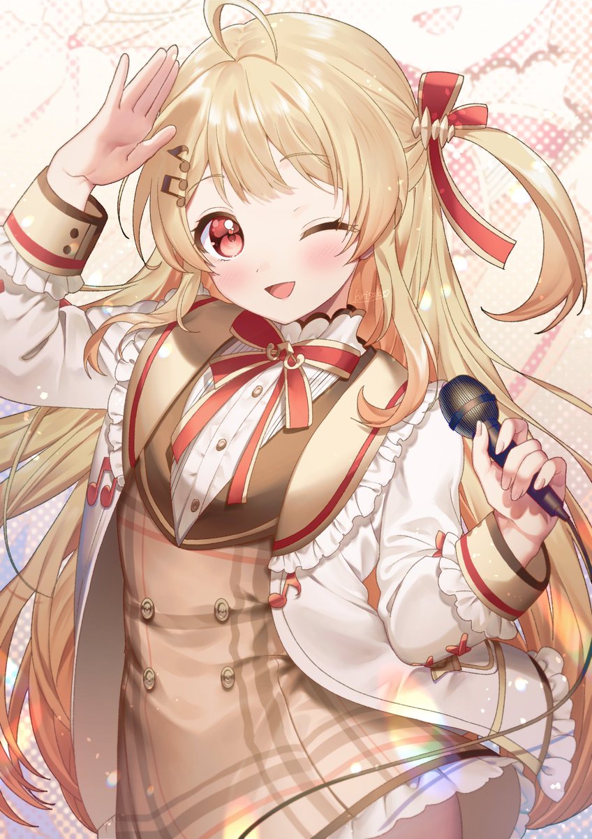 ホロライブ「ホロライブ全員描く! ㊳音乃瀬奏ちゃん #Artnose」|霧崎秀征🎀単行本②巻発売中🎉のイラスト