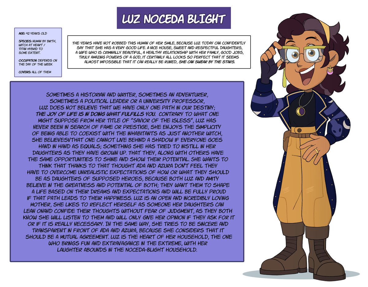 🐍Hail the Noceda-Blights🐱 Remember that they're familiar Bios, the Bios ...