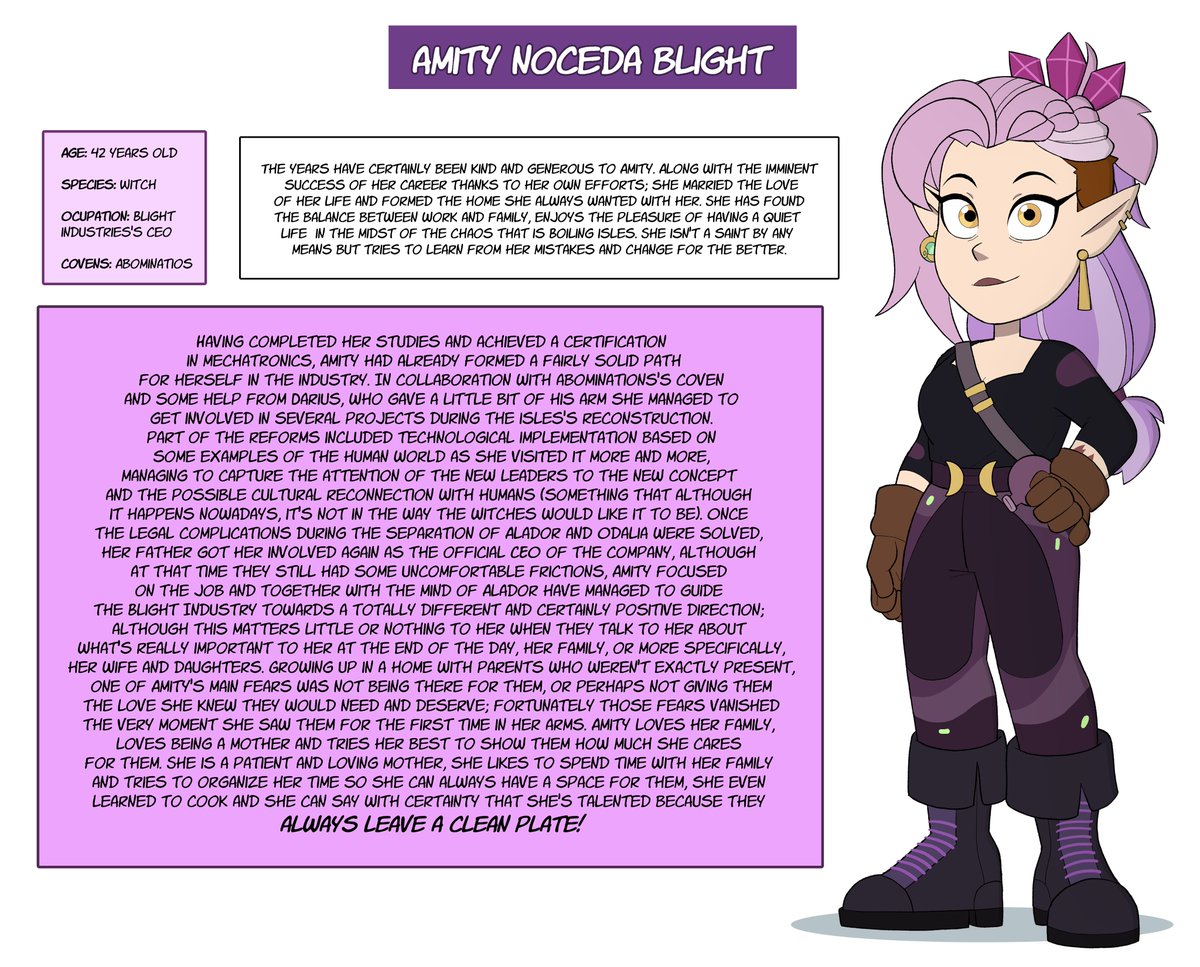 🐍Hail the Noceda-Blights🐱 Remember that they're familiar Bios, the Bios ...