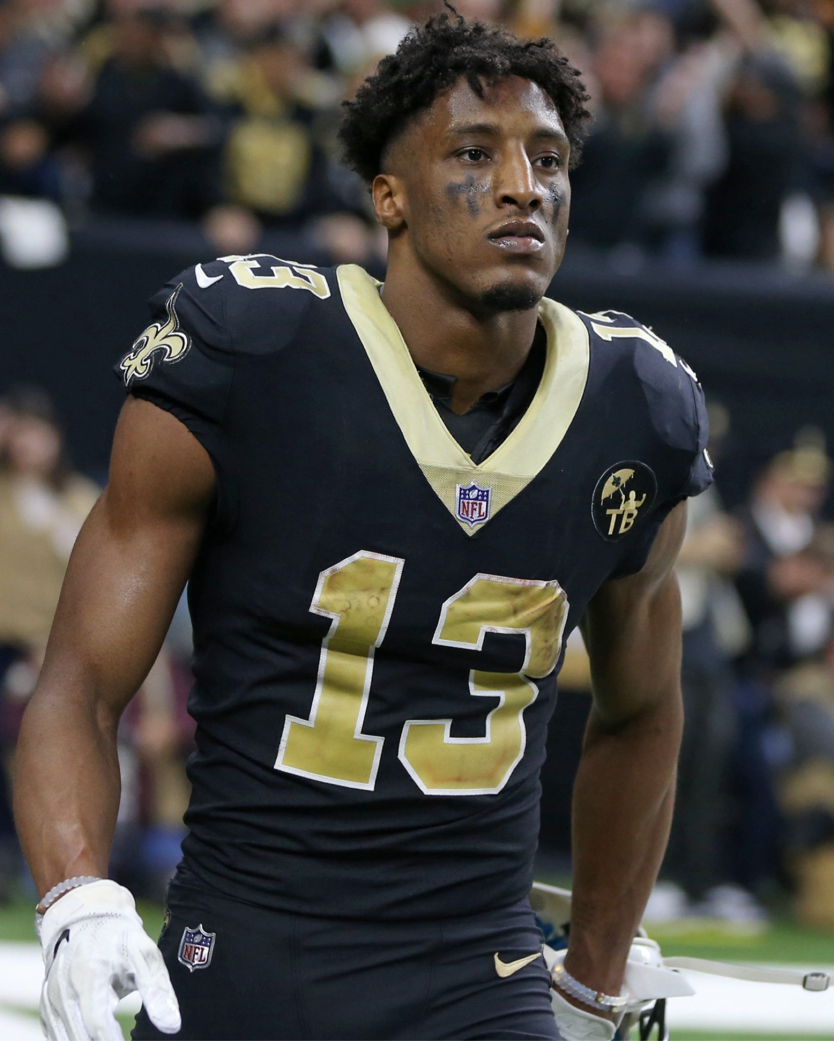 JPAFootball on X Saints receiver Michael Thomas has disabled his Twitter account after putting out a bunch of cryptic and mysterious tweets all day. Michael Thomas isn t playing due to injury