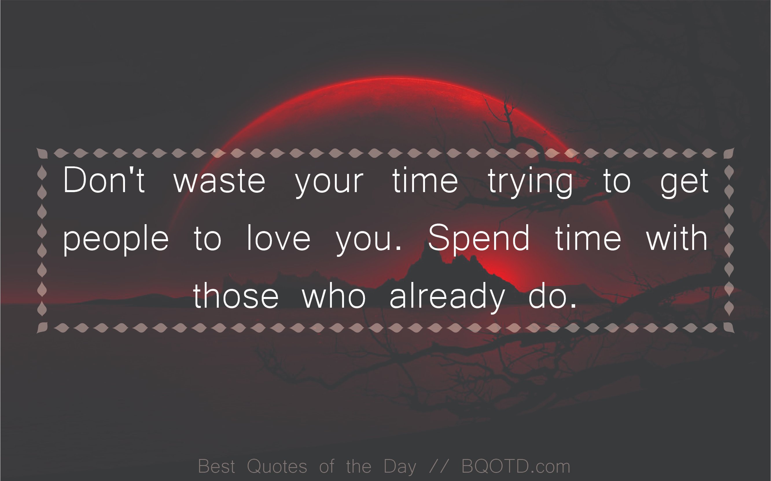 Waste Of Time In Love Quotes