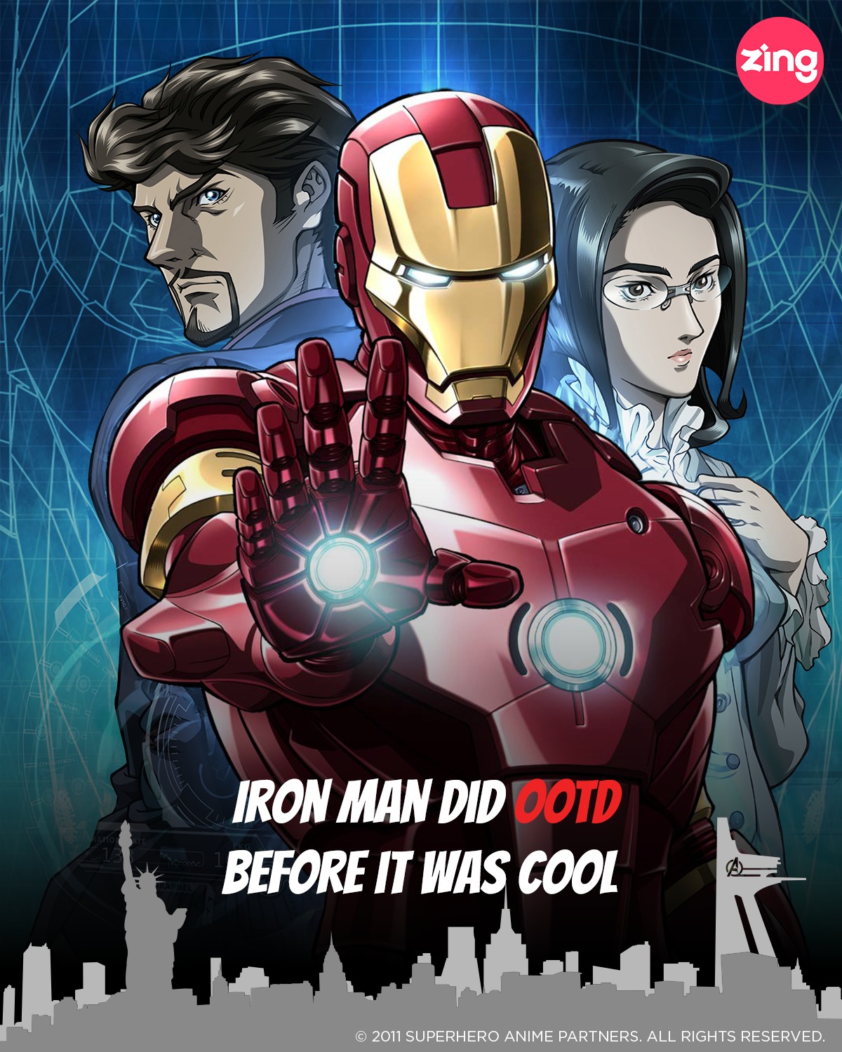 Anime Iron Man