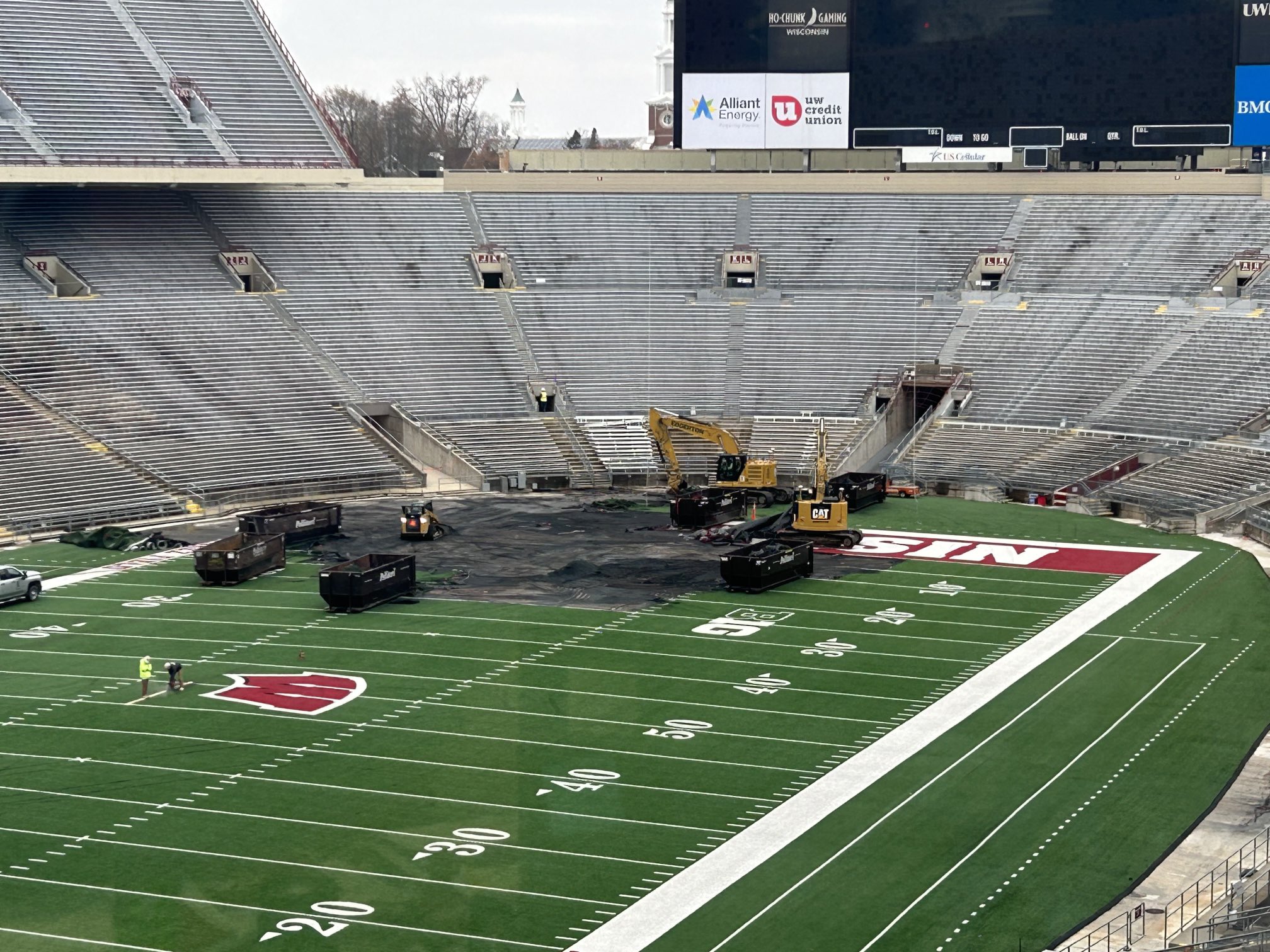 Wisconsin Football Field Veterans Memorial Field Sports Complex