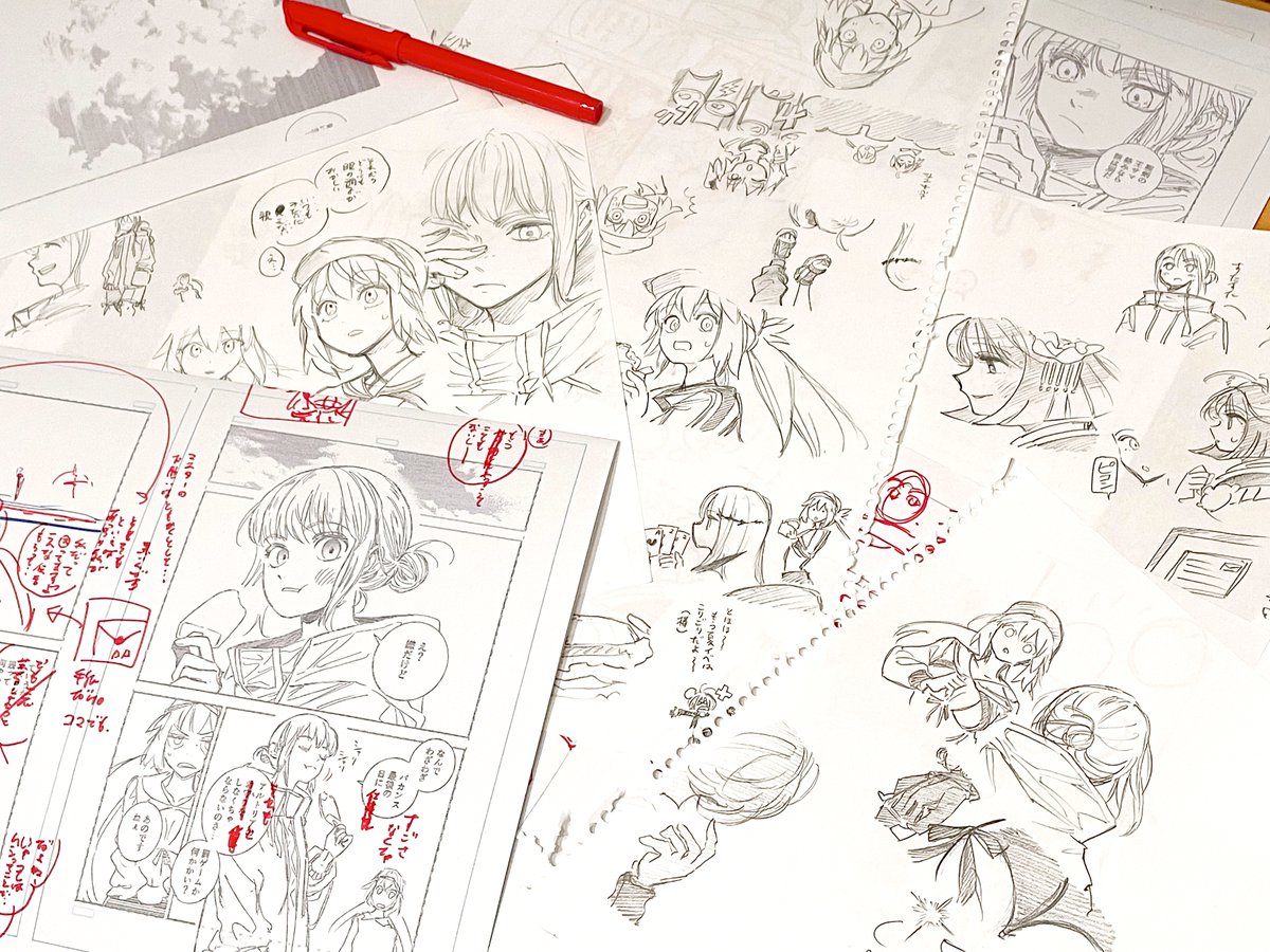 「口喧嘩シーン」鉄島@C103(土)東ニ46bの漫画