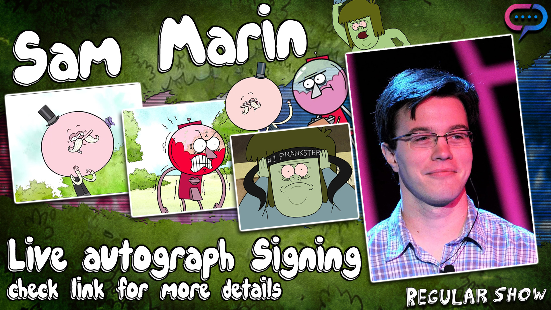 Sam Marin William Salyers, J.G. Quintel And Sam Marin | Regular