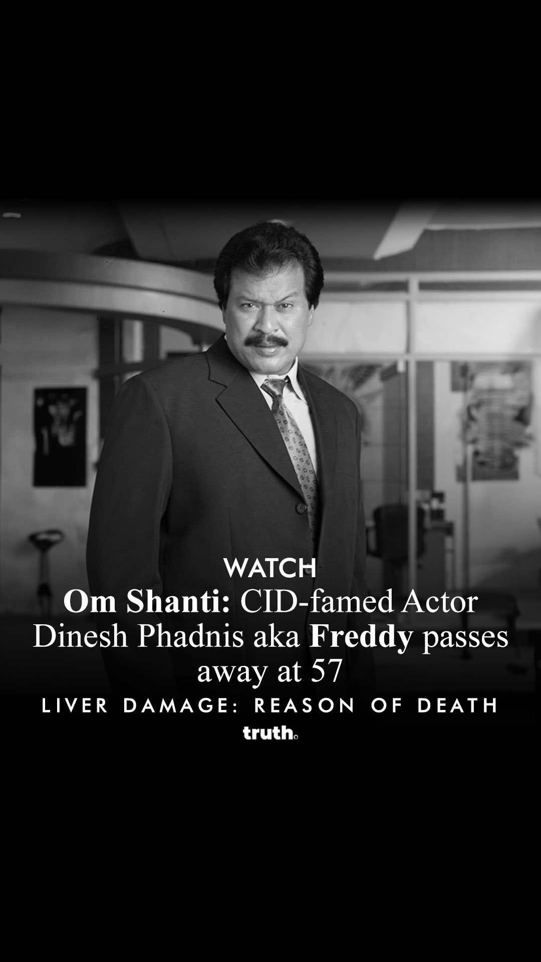 Dinesh Phadnis CID's' Dayanand Shetty Says Dinesh Phadnis Has Liver