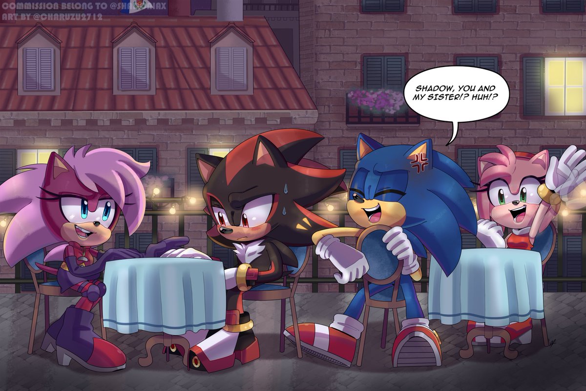 Definitely my favorite C0mmissi0n from this batch~ A double date in ...