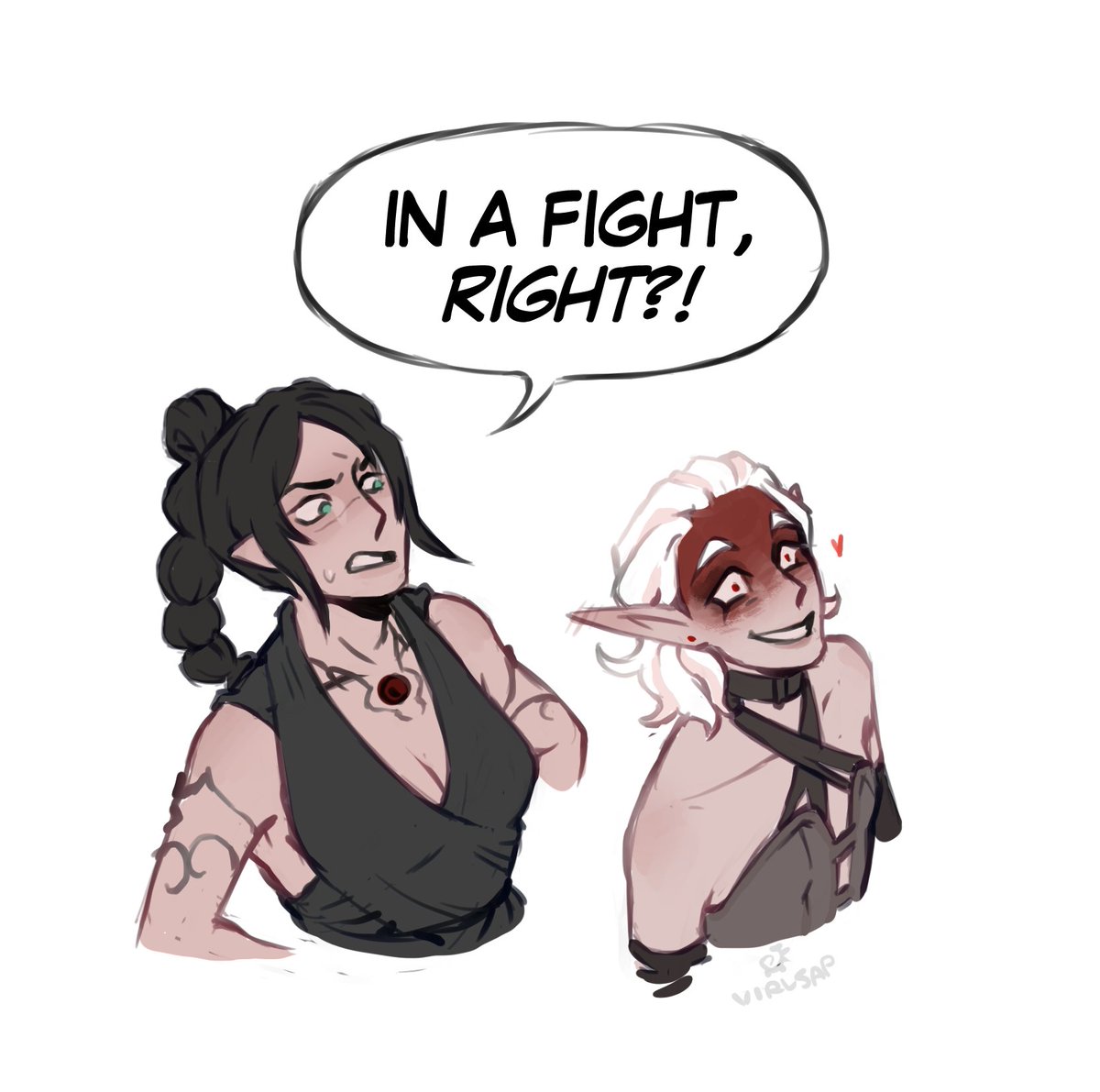 「Eca in game vs how i draw him He's not normal in either ver」Virus Void ...