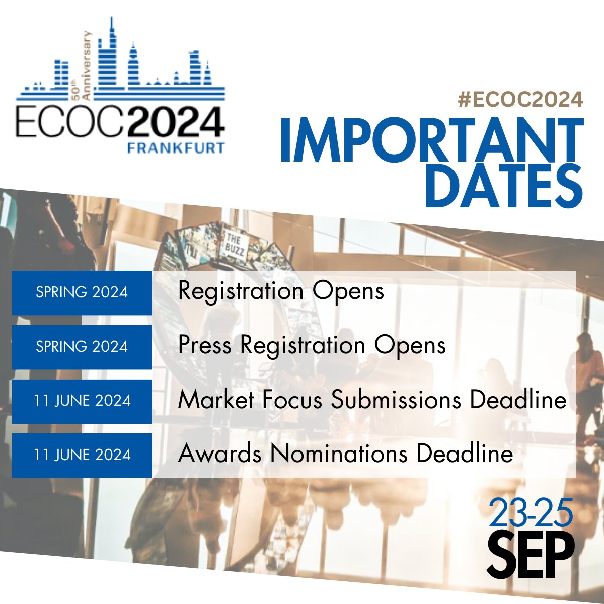ECOC Exhibition 2024 | ECOC