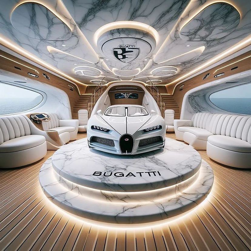 Bugatti has something extraordinary for us with this mega-yacht concept ...