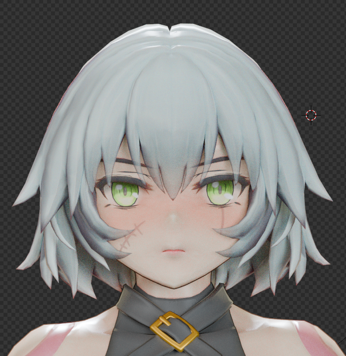 FGO「Jack the ripper WIP. Low poly test rende」|ucupumarのイラスト