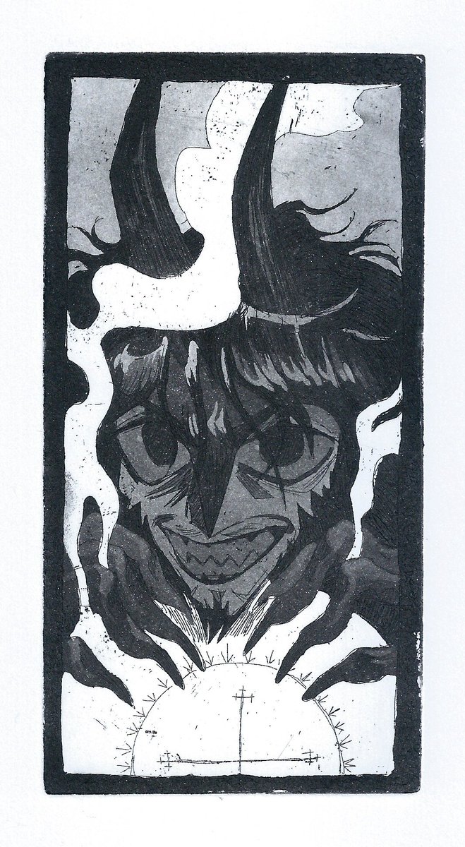 「Sun disc another etching/aquatint print 」🔥Nepook🔥の漫画