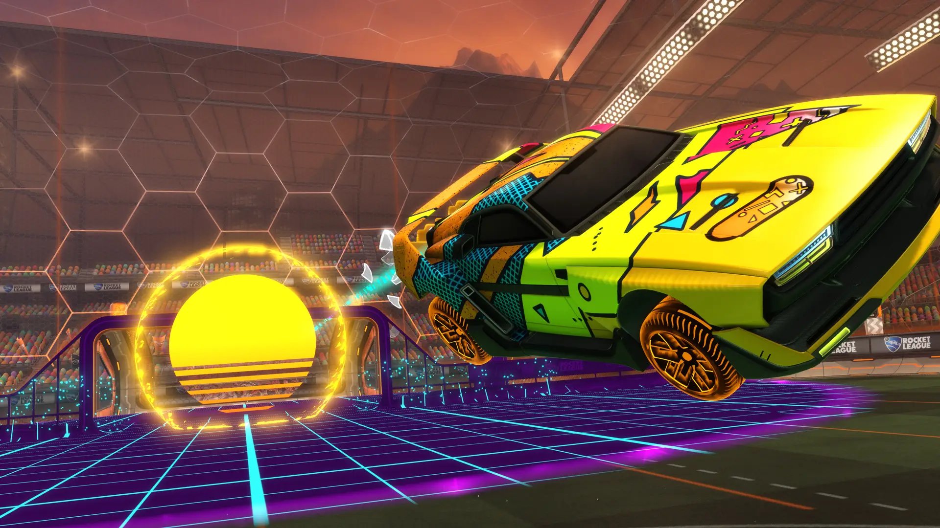 Explosions Rocket League