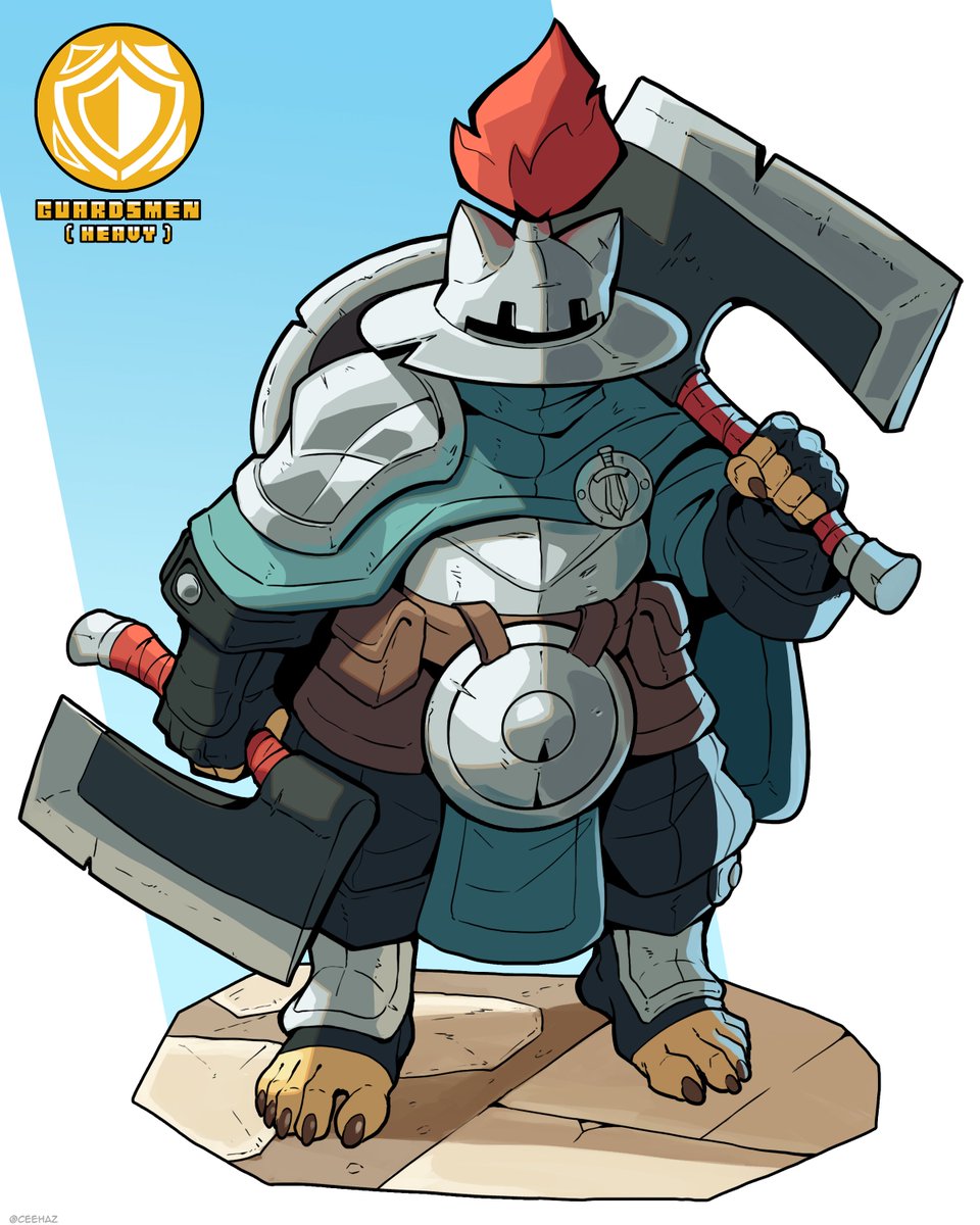 「Dog Knight Units Guardsmen Sniper / Hea」|CeeHaz 👹 COMMISSIONS CLOSEDのイラスト