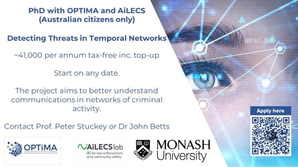 OPTIMA – ARC Training Centre in Optimisation Technologies, Integrated ...