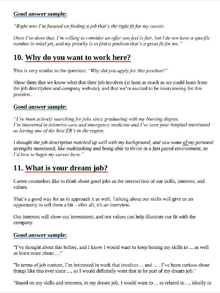INTERVIEW TIPS: These Interview tips could be helpful to somebody out ...