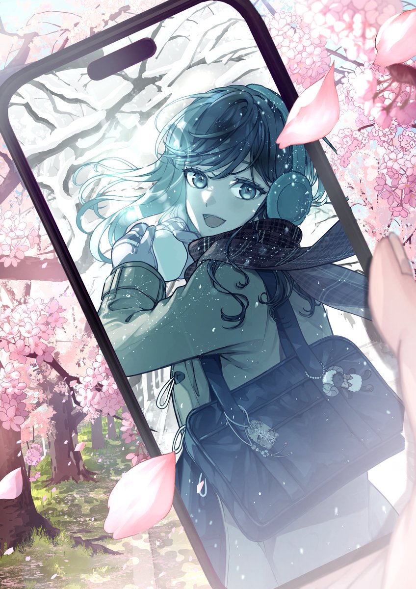 「昨日でしたが、Pixivvisionさんにて、こちらのイラストを紹介してもらって」|CONACOのイラスト