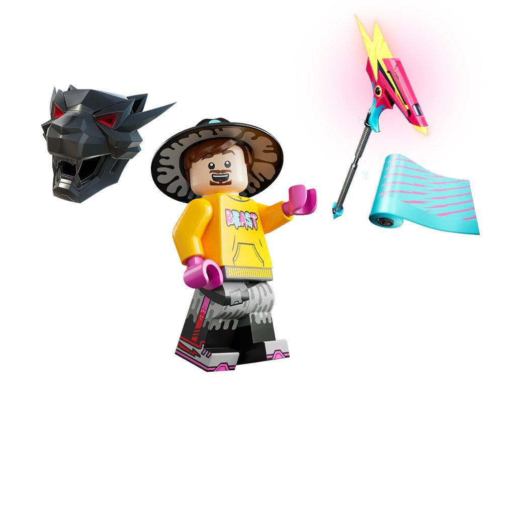 Lego Mrbeast Print