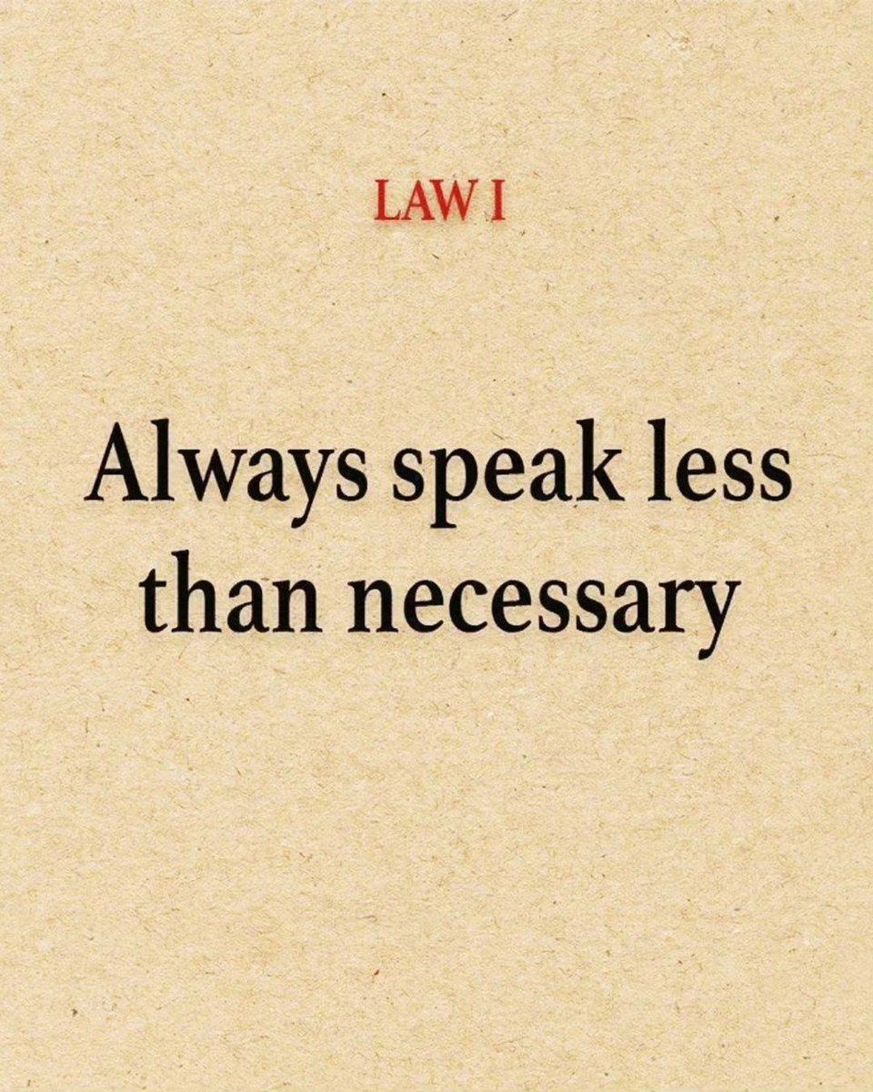 7 Laws to follow that can change your life: 1. - Thread from Upper Intention @UpperIntention ...