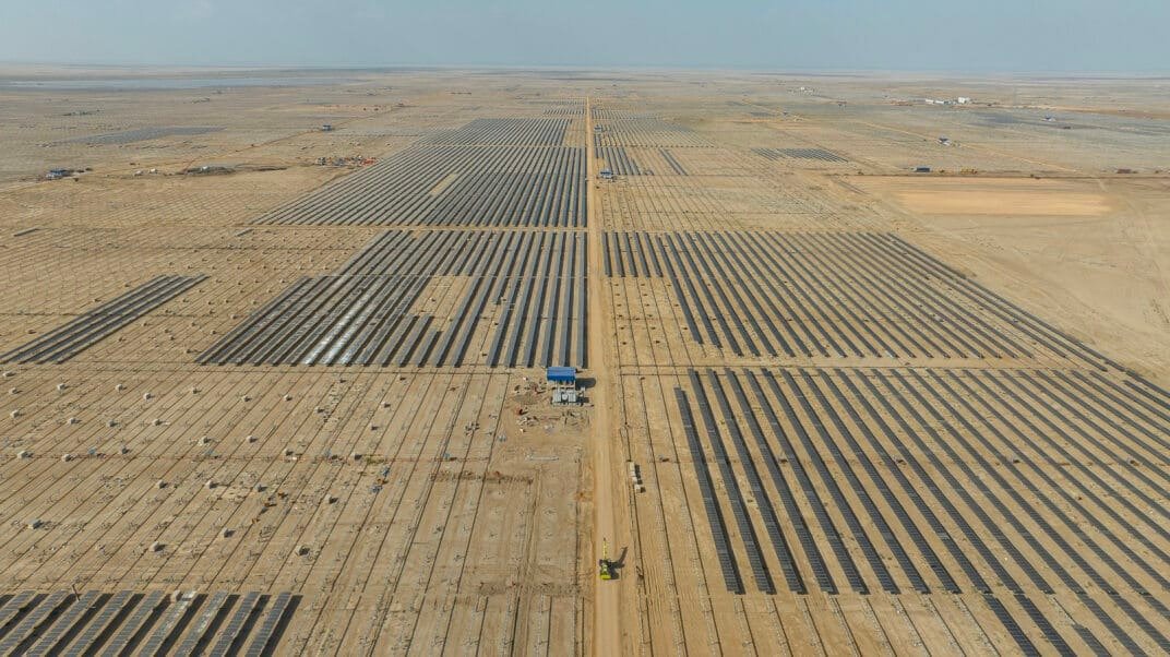 Adani shares pictures of ongoing works at proposed 30 GW renewable energy park at Khavda in ...