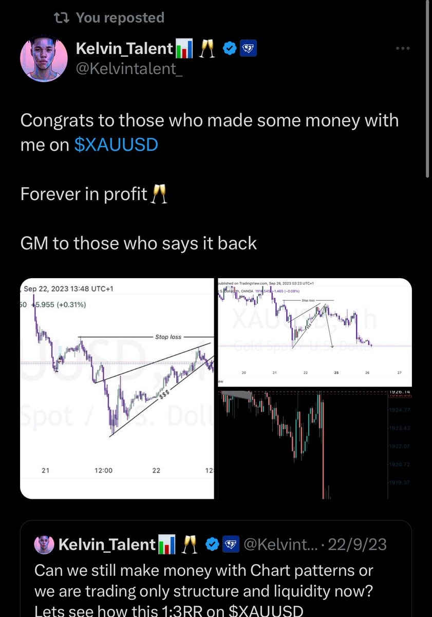 XAUUSD 3 months trade breakdown, In this th~read i will explain how i ...