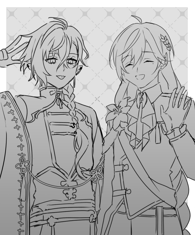 くろのあとりえ #KuzuArt #かな絵 」幸 skebの漫画